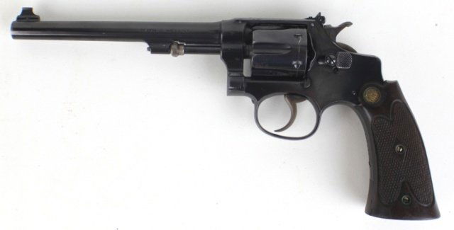 SMITH & WESSON LONG RIFLE CTG .22 CAL REVOLVER : Lot 1083