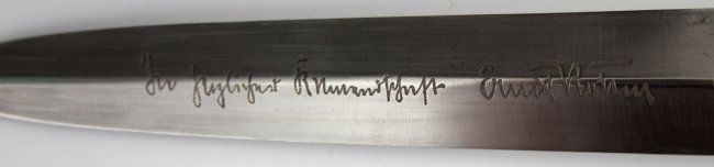 WWII GERMAN SA ERNST ROHM DAGGER EICKHORN RZM : Lot 8250