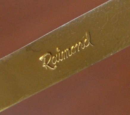 LARGE SET OF REED & BARTON GOLD PLATED FLATWARE : Lot 113