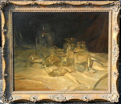 98: EXCEPTIONAL LOUIS JAMBOR STILL LIFE PAINTING : Lot 98