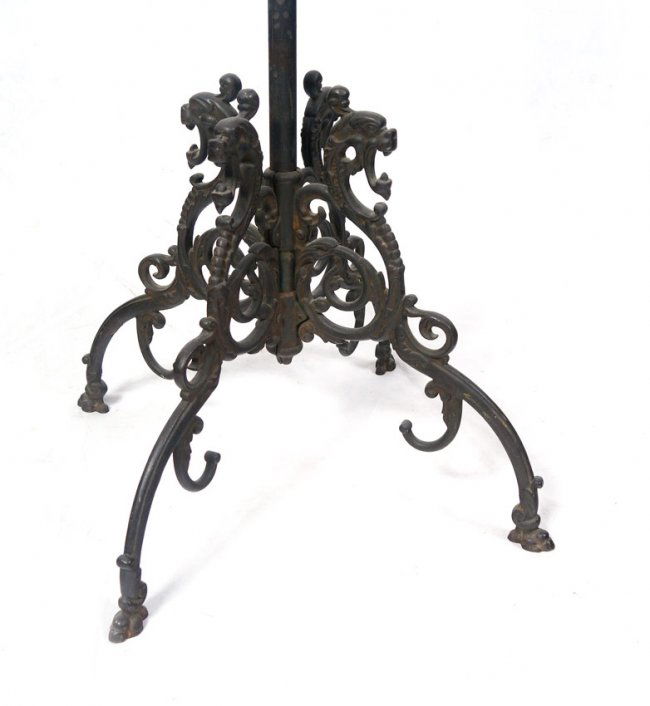 CAST IRON VICTORIAN COAT RACK : Lot 451