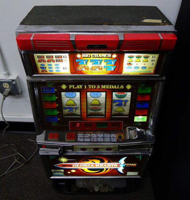 VINTAGE JAPANESE MIZUHO SLOT MACHINE : Lot 82