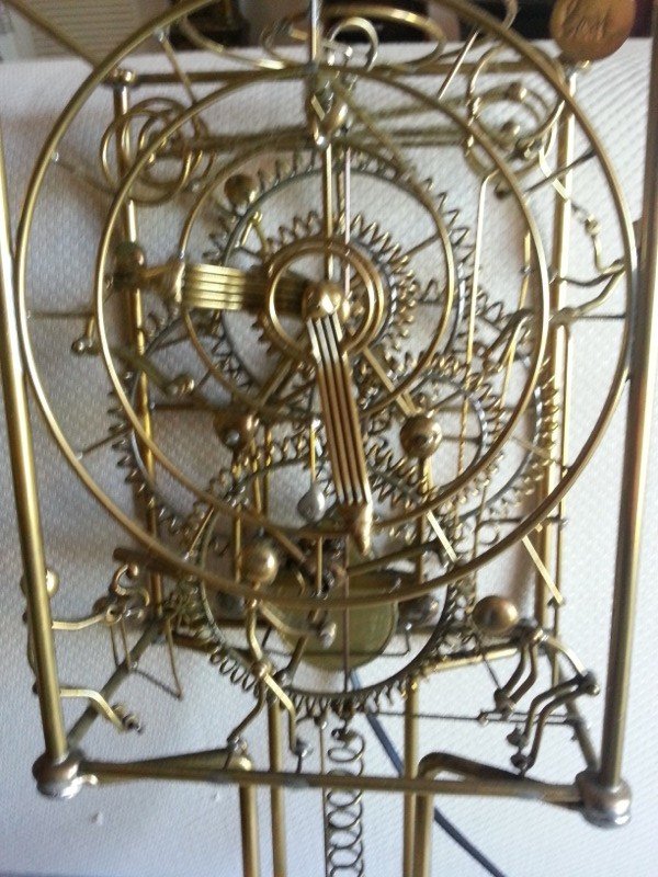 Gordon Bradt Kinetic 7 Man Clock : Lot 47