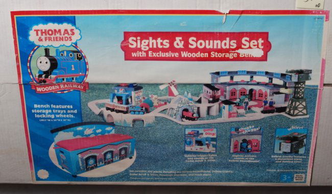 375: Huge Thomas and Friends wooden railway set : Lot 375