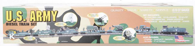 K Line US Army Train set : Lot 974
