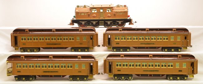 Lionel Transcontinental Limited State Set 411E : Lot 2200