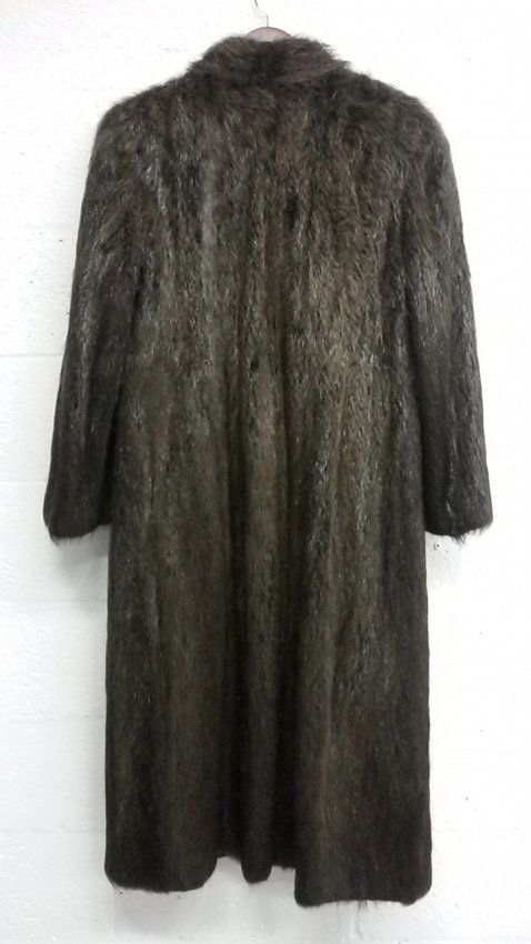 Grovesnor Canada Full Length Mole Fur Coat : Lot 96