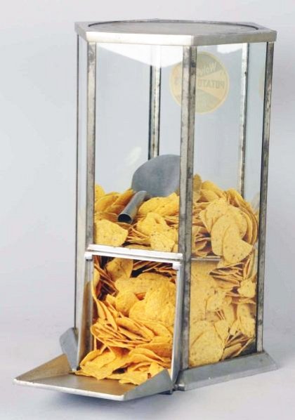 Wolverine Potato Chips Counter Dispenser. : Lot 871