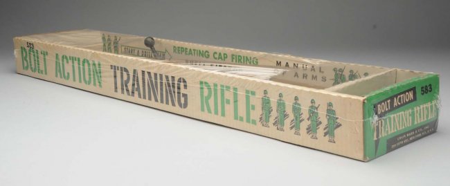 Marx Vintage Bolt Action Toy Training Rifle. : Lot 1225
