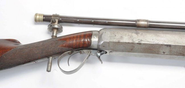 Heavy Bench Target/Civil War Sniper Rifle. : Lot 1777