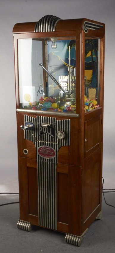 5 ¢ ESCO Novelty Merchantman Digger Claw Machine : Lot 257