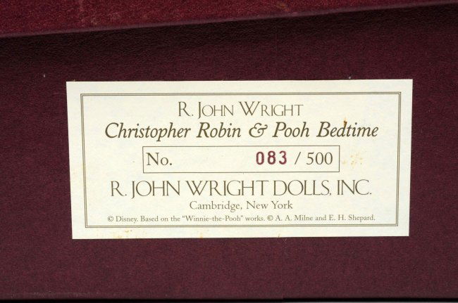 R. John Wright "Christopher Robin and Pooh Bedtime : Lot 632