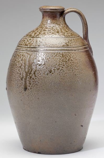 NC Pottery Chester Webster Stoneware Jug : Lot 507