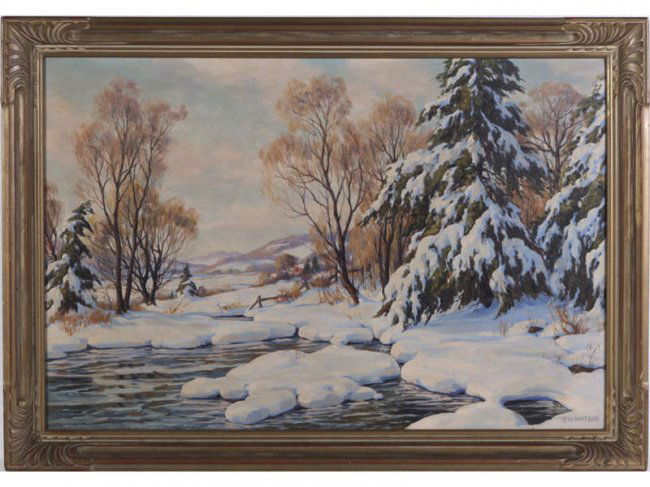 WILLIAM RALPH WATSON (American 1881-1968) Painting : Lot 347