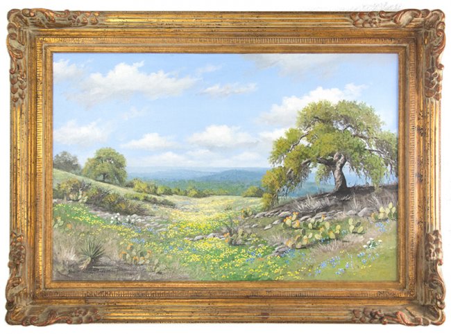 Robert Harrison, Landscape, 1976, oil on canvas : Lot 20
