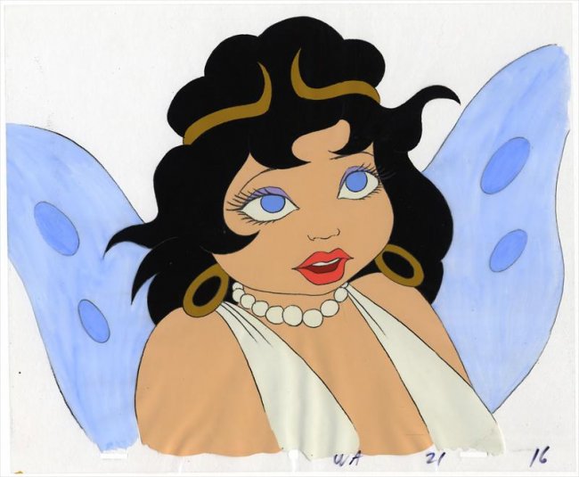 Ralph Bakshi Wizards Large Image Animation Cel Elinore Lot 6