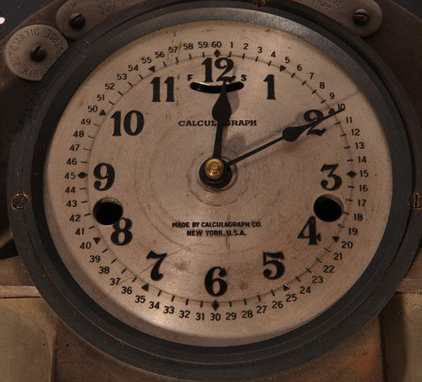 N.Y. CALCULAGRAPH CO. CLOCK : Lot 251