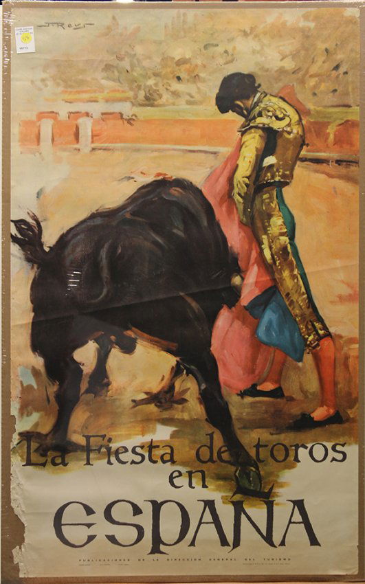 Spanish bullfighting posters : Lot 4676
