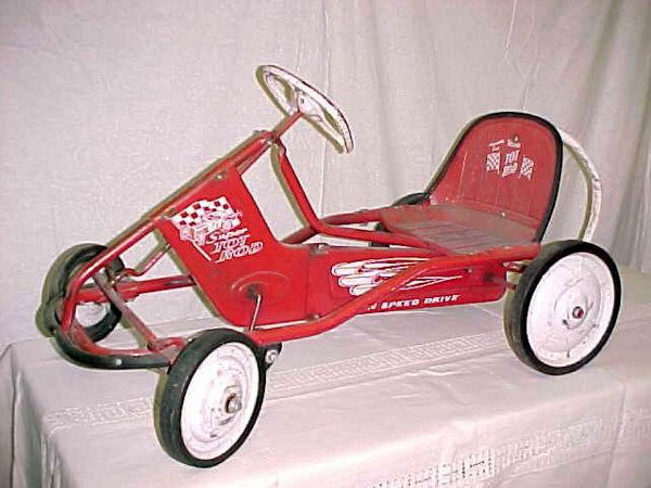 L135 - MURRAY SUPER TOT ROD PEDAL CAR : Lot 135