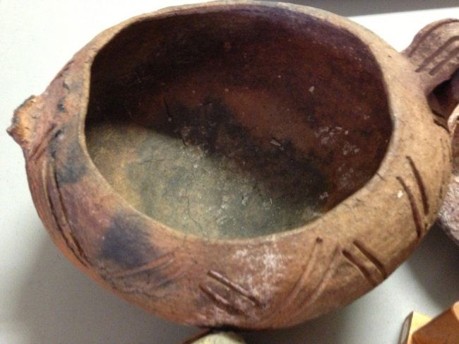 Taino Indian Pottery bowls and fragments c. 16th C. : Lot 132P