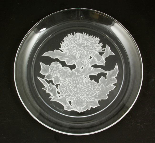 Hoya Crystal Plates : Lot 9263