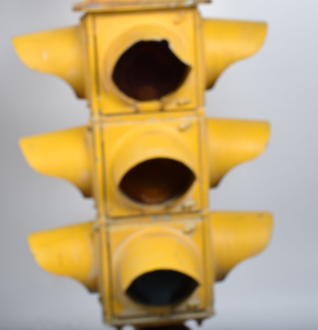 VINTAGE 4-WAY TRAFFIC LIGHT : Lot 472