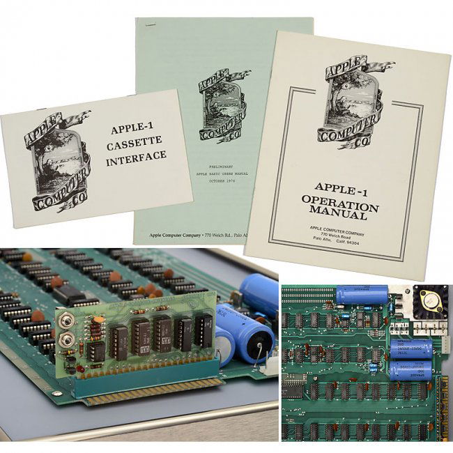 Original "Apple-1 Computer", 1976 : Lot 22