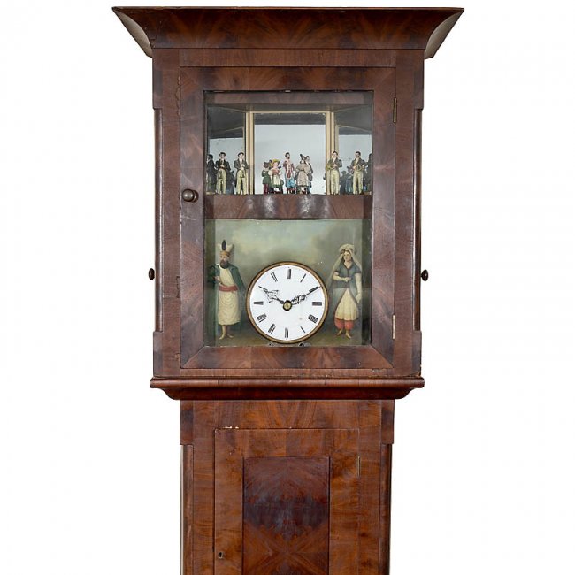 Black-Forest Flute Clock with Automaton, c. 1840 : Lot 339