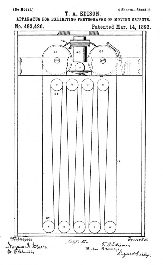 Replica Edison Kinetoscope, c. 1993 : Lot 692