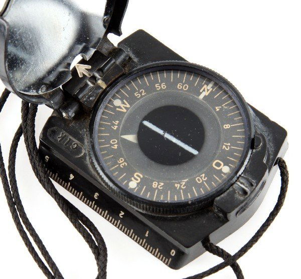 WWII GERMAN BREITHAUPT MARCHING COMPASS : Lot 1152