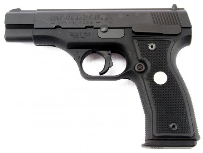 COLT MODEL ALL AMERICAN 2000 9MM PISTOL : Lot 8043