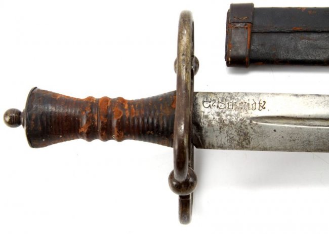 16TH CENTURY KATZBALGER SWORD WITH SCABBARD : Lot 3165