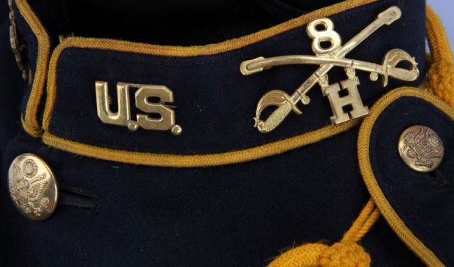 M1902 US SPAN-AM 8TH CAVALRY DRESS UNIFORM : Lot 7012