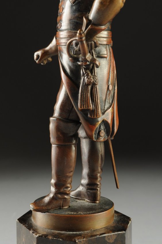 OTTO RASMUSSEN (German b. 1845) A BRONZE SCULPTURE, "St : Lot 453