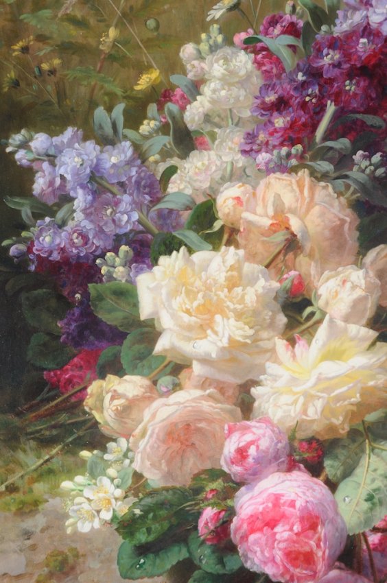 JEAN BAPTISTE ROBIE (Belgian 1821-1910) A PAINTING, "St : Lot 702