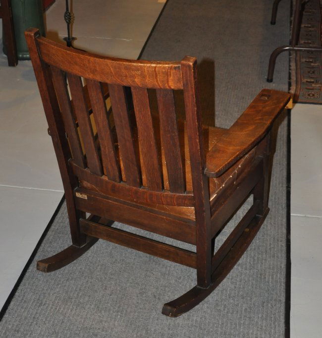 L & JG Stickley rocker : Lot 317