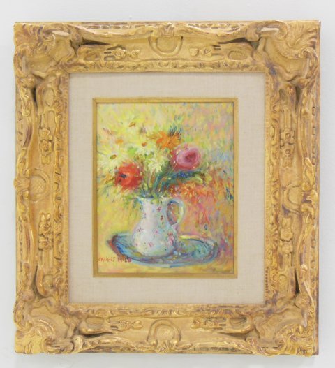 Two Floral Paintings by Christie Milo : Lot 1448