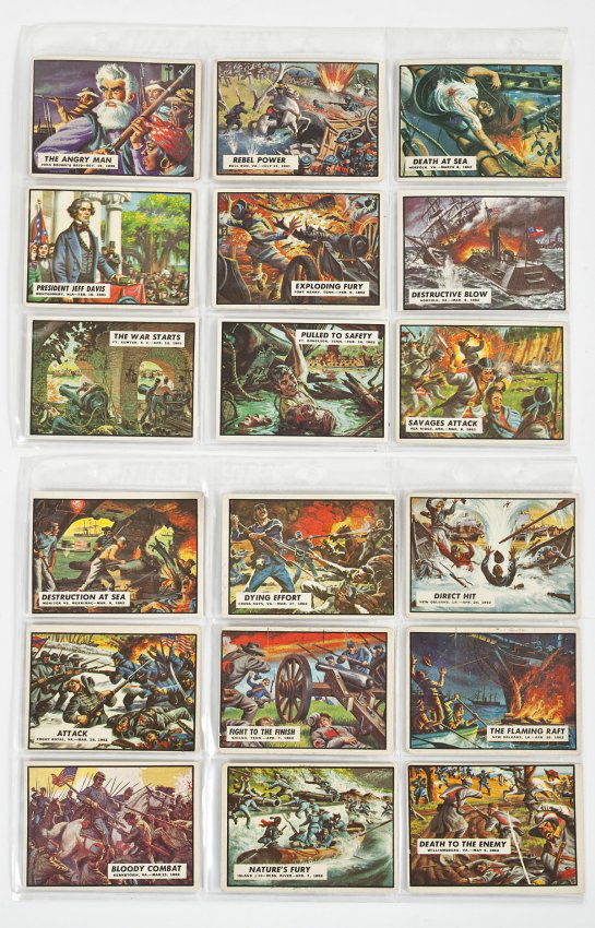 Topps 1962 Civil War News Trading Card Set : Lot 81
