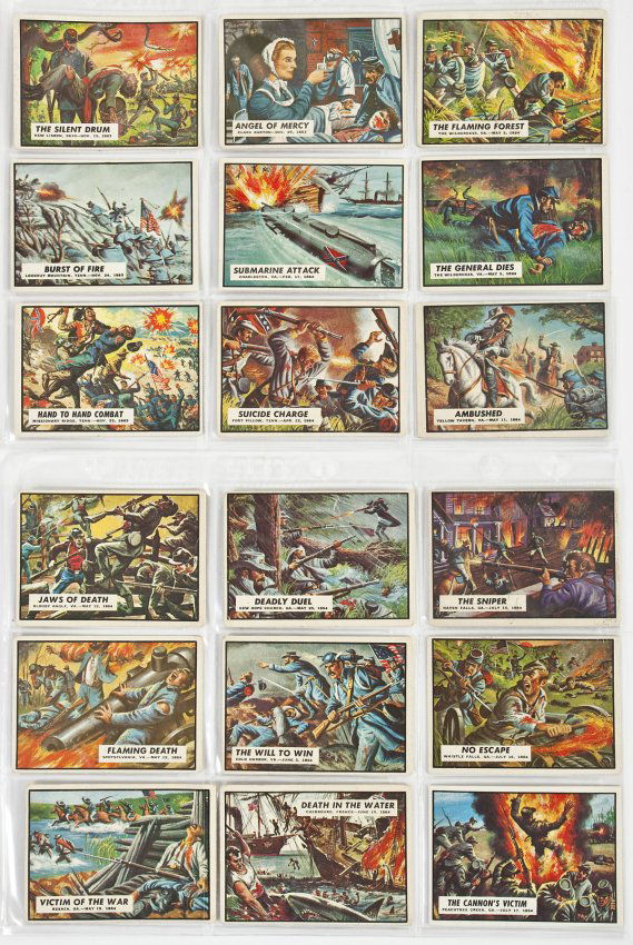 Topps 1962 Civil War News Trading Card Set : Lot 81