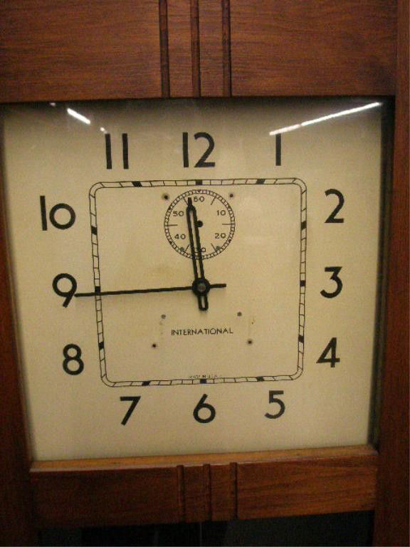 International [IBM] Electric Master Wall Clock : Lot 1240