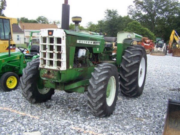 4140: Oliver 2150 4x4 Farm Tractor, Nice Original : Lot 4140