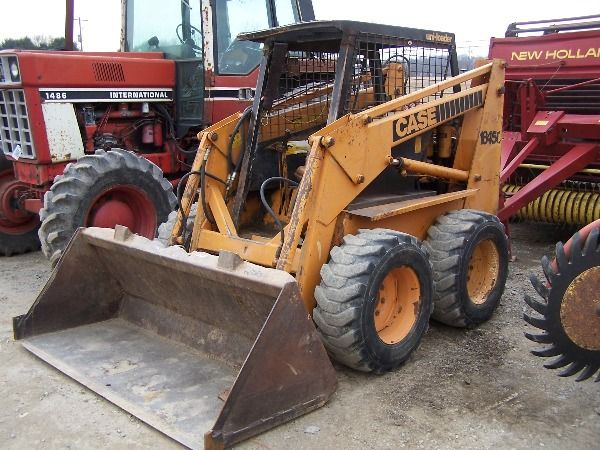154: Case 1845B Skid Steer Diesel Engine!! : Lot 154