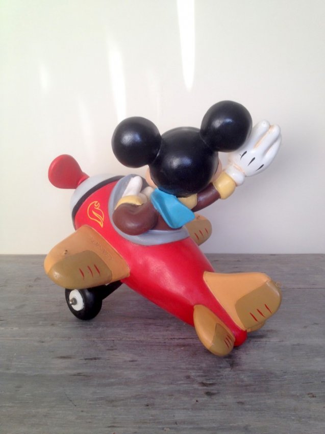Mickey Mouse in Airplane - Walt Disney : Lot 13