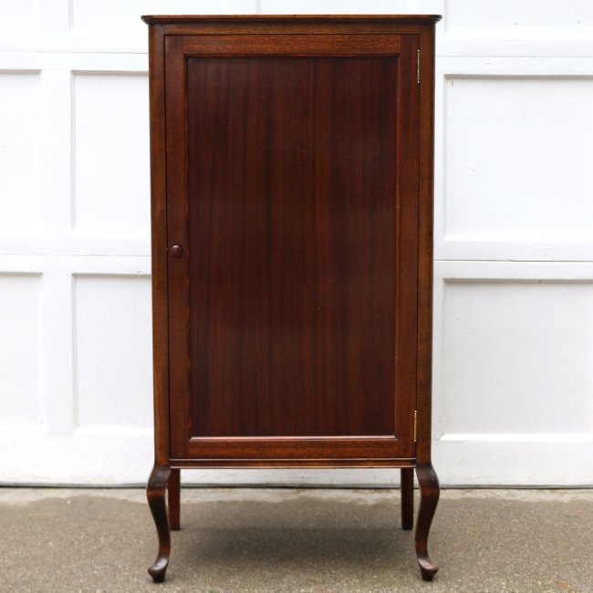 AMPICO MAHOGANY PIANO ROLL CABINET : Lot 225L