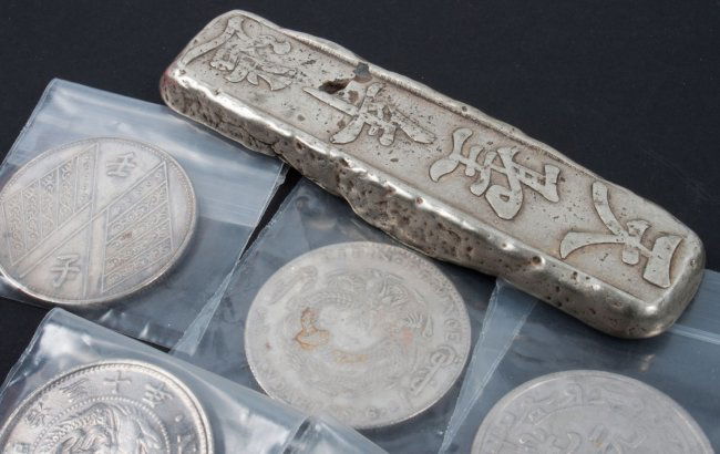 Chinese sycee silver ingot : Lot 616