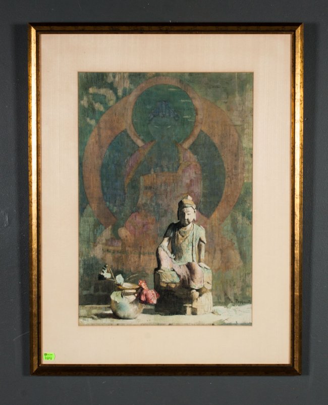 Hovsep Pushman "When Autumn is Here" litho. : Lot 1698