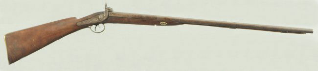 Henry Nock Double Barrel Black Powder Rifle : Lot 316