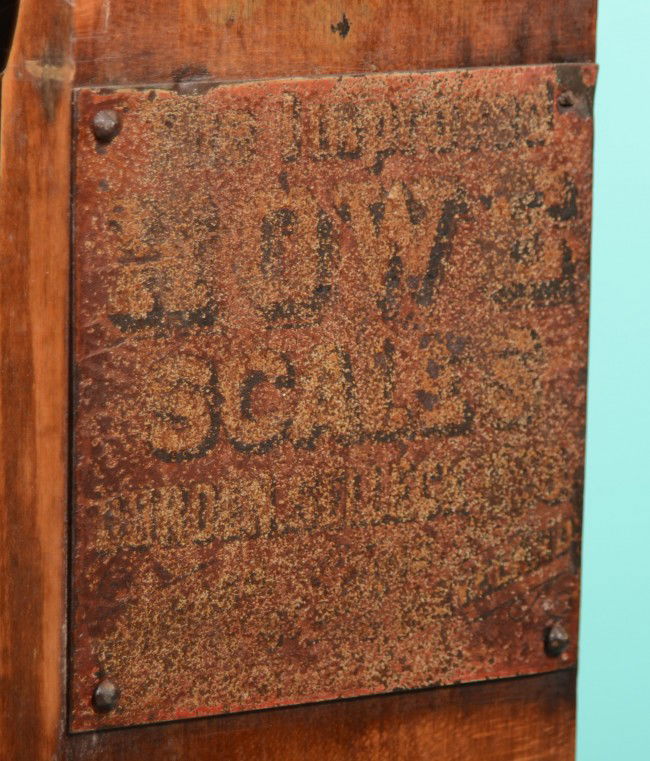 314: Platform or Feed Scale. Labeled: "HOWE Scales. Pat : Lot 314