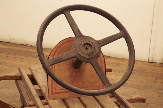 VINTAGE BOBSLED C. 1940 : Lot 378