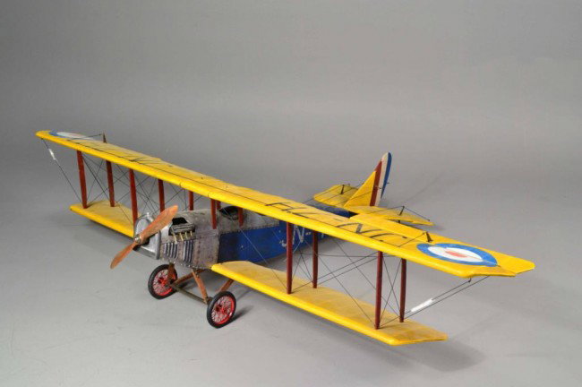 CURTISS JENNY JN-7H TWO SEATER BIPLANE : Lot 499